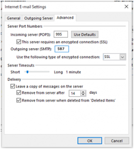 Email Settings & Setup Instructions
